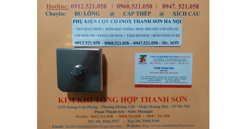 Sản xuất puly cột cờ, tay quay Inox cột cờ hà nội 0912.521.058 Cáp thép ...