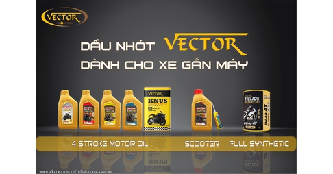 Tìm đại lý, nhà phân phối cho sản phẩm dầu nhớt VECTOR ,Dầu nhớt xe máy ...