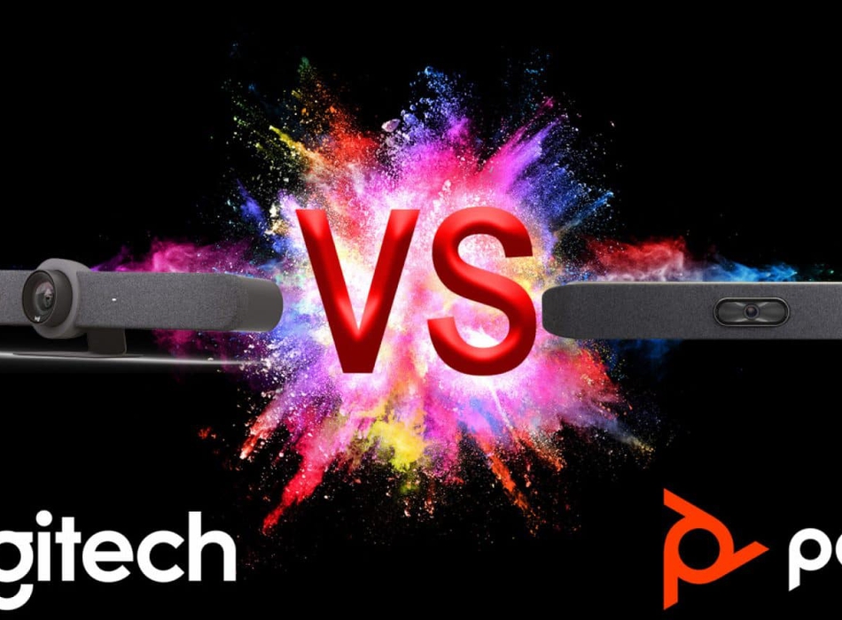 So sánh thiết bị họp trực tuyến Logitech Rally Bar vs Poly Studio X50 ...