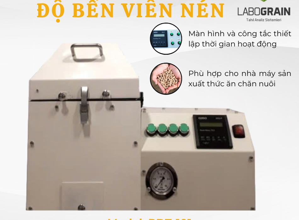 Máy Kiểm Tra Độ Bền Viên Nén - PDT-101 - LABOGRAIN 33901096 | Rongbay.com