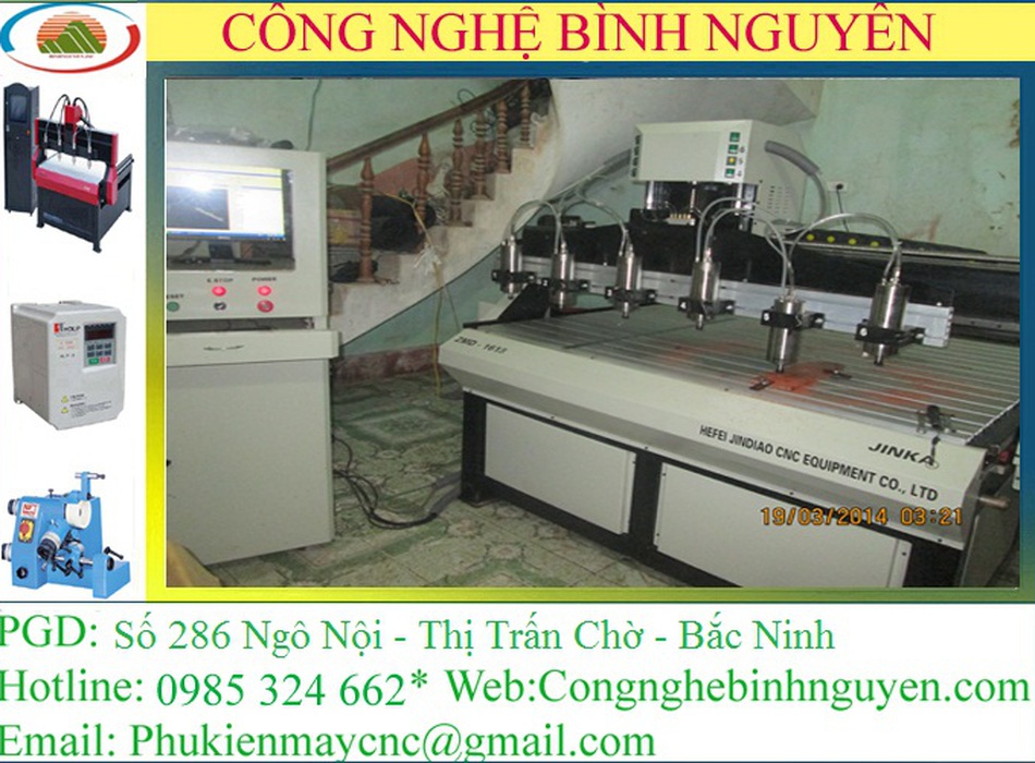 Quấn motor spindle, quan dau phay go, sua chua dau phay go. 25742693 ...