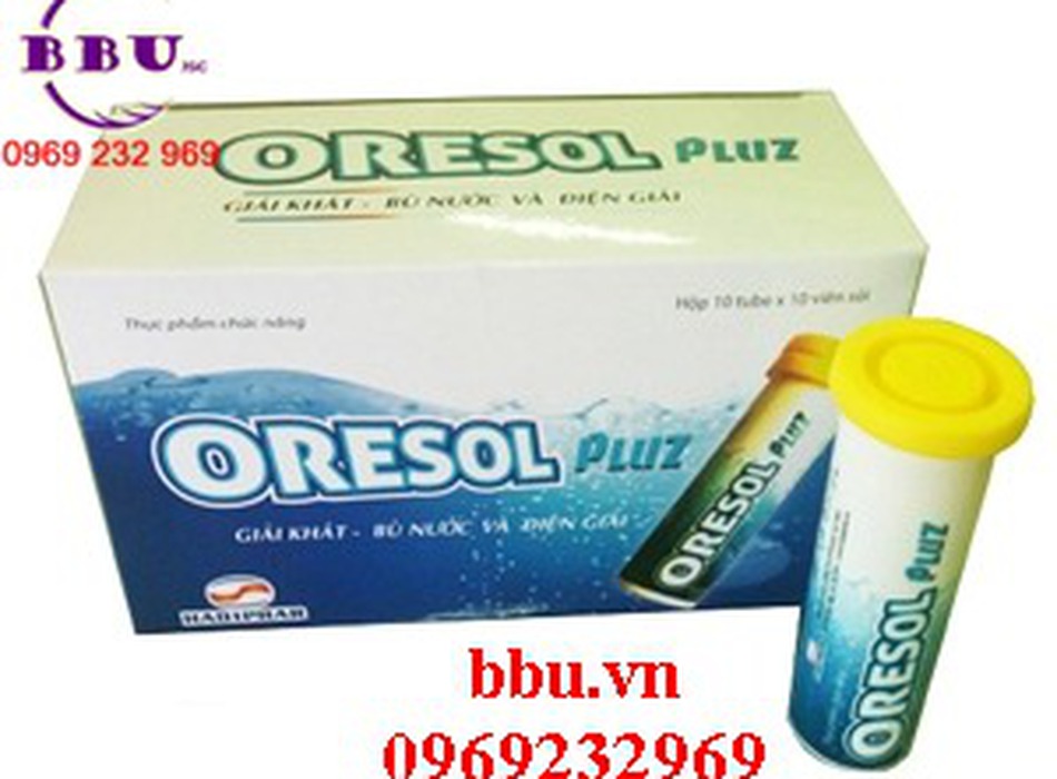 Oresol Pluz Viên sủi bù nước và điện giải - hộp 10 viên 26753321 ...