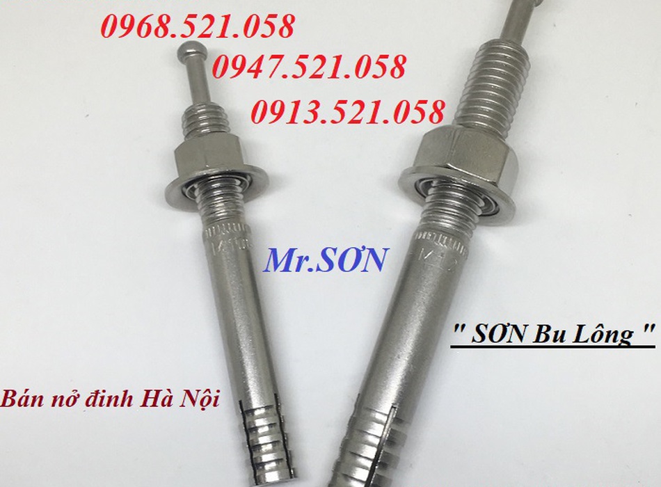 Cung ấp Nở mắt inox M10 x 80,nở mắt thép mạ M16 x 150,nở sắt móc tròn ...