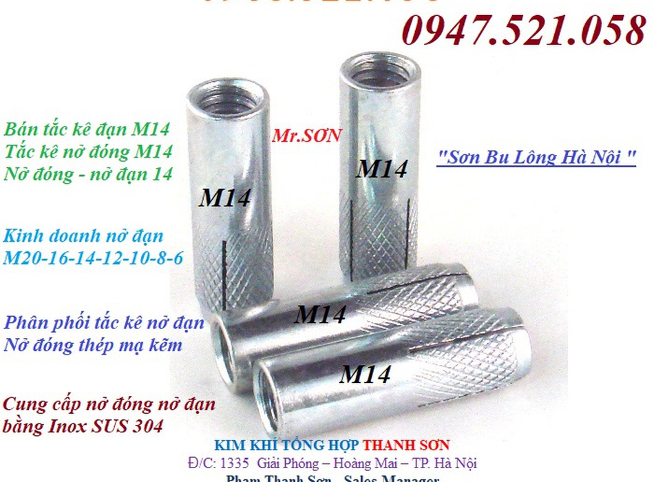 Cung ấp Nở mắt inox M10 x 80,nở mắt thép mạ M16 x 150,nở sắt móc tròn ...